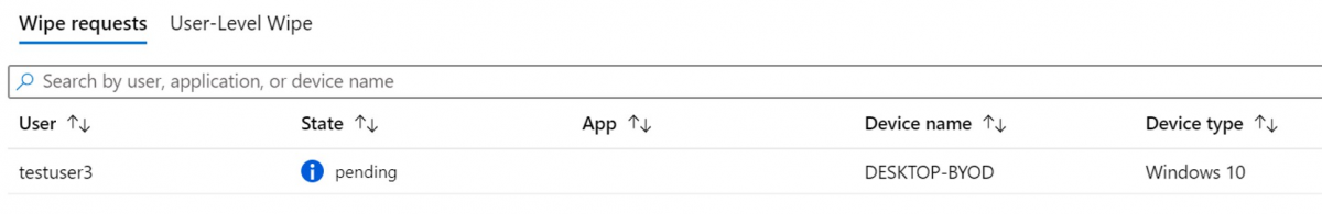 WIP Without Enrollment Selective Wipe - Intune WIP-WE Selective Wipe